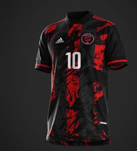 Black And Red Soccer Jersey With Number 10