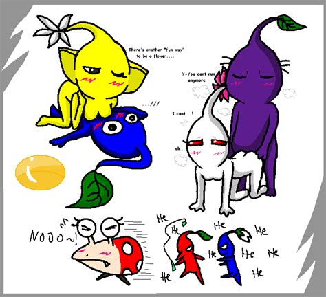 Rule 34 Blue Pikmin Bulborb Pikmin Pikmin Species Purple Pikmin Red Pikmin Sex Tagme White