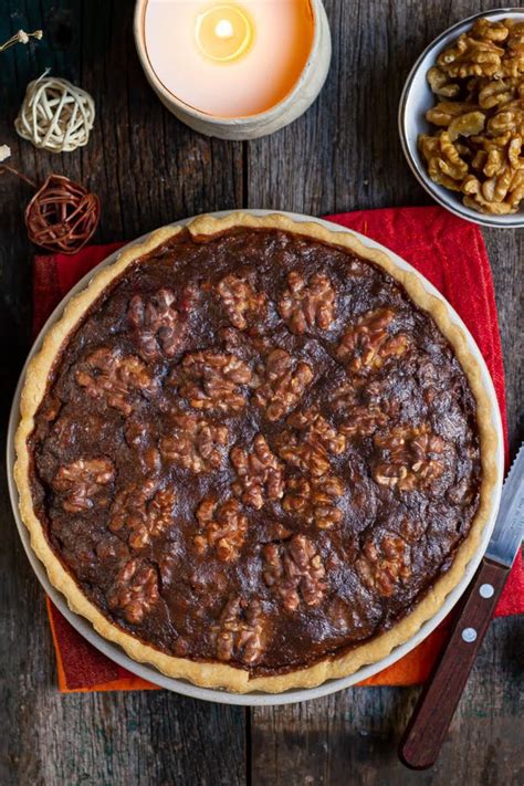 Easy Walnut Pie Recipe Walnut Pie Pie Sweet Pie