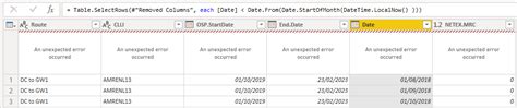 Solved Power Query Date Error After Filtering But Not