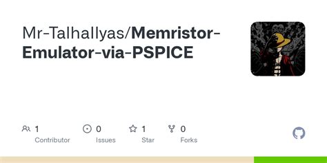 Github Mr Talhailyasmemristor Emulator Via Pspice