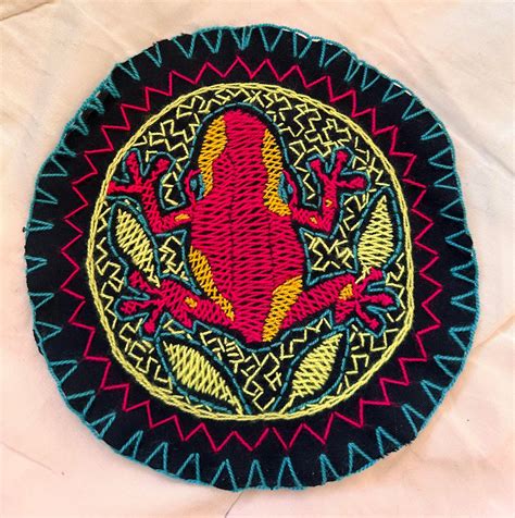 Shipibo Icaro Altar Cloth Textile Hand Weaved Amazon Craft Icaros Kambo And Ayahuasca Etsy