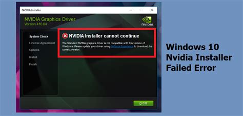 Windows 10 NVIDIA Installer Failed How To Fix Complete Guide