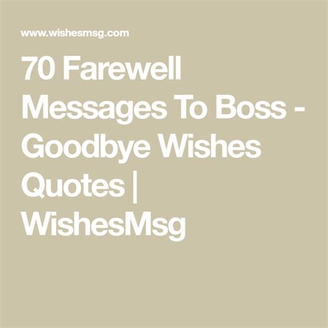 35 Best Farewell Quotes For Boss Artofit