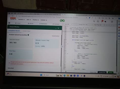 Satyam Singh On Linkedin Merge Two Sorted Linked List