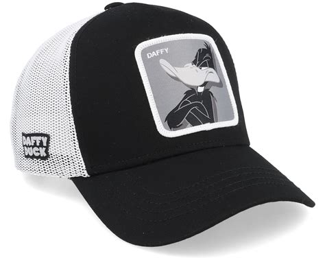 Looney Tunes Daffy Duck Blackwhite Trucker