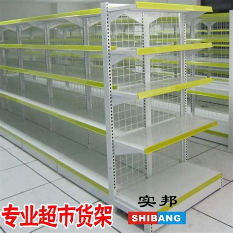 实邦 四川成都超市货架 便利店货架 单面背网 展示架90 45 180 5 实邦货架成都分公司