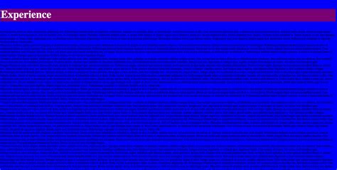 html header text making webpage extend beyond border on smaller