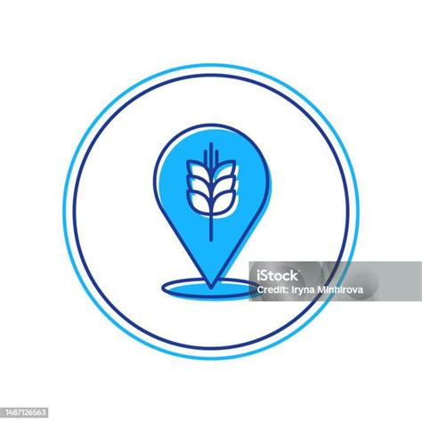 쌀 밀 옥수수 귀리 호밀 보리 아이콘이 흰색 배경에 고립 되어 있는 채 채워진 윤곽 시리얼 밀 빵 기호의 귀 벡터 가득 찬에 대한 스톡 벡터 아트 및 기타 이미지 Istock