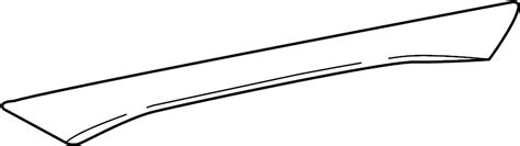 2022 Infiniti Qx60 Base Liftgate Finish Panel 90816 6sa0b Genuine
