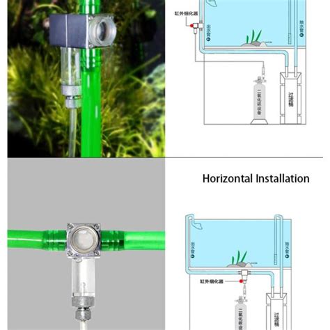 Jual 554y Co2 Inline Diffuser Co2 External Diffuser 12mm Shopee