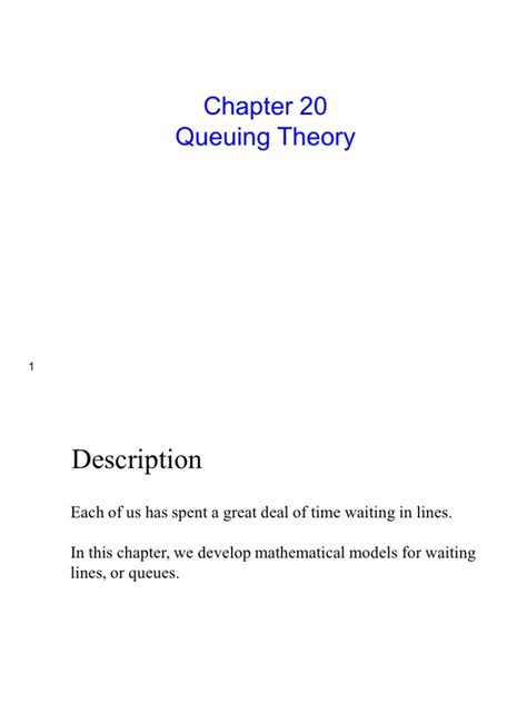 Set4 Queuing Theory Pdf Poisson Distribution Teaching Mathematics