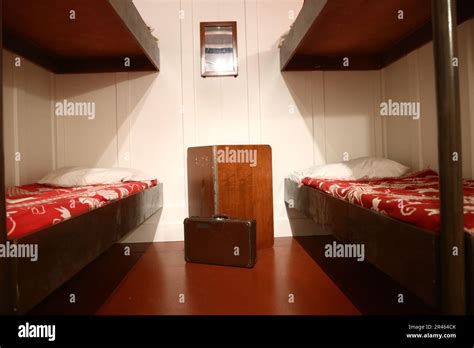 Linköping Sweden 26th May 2023 Recreated Cabin For Third Class