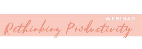 rethinking productivity franklin women
