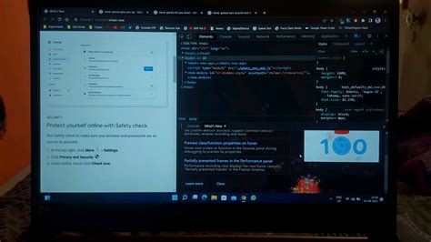 In Chrome Version 100 If You Go To Whats New Section In Devtools And Repeatedly Click