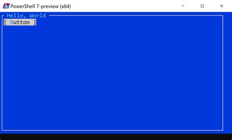 Creating Custom Tui Interfaces With Powershell