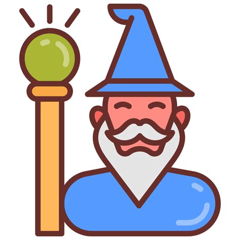 Wizard Wand Magical Man Old Musician Icon Download On Iconfinder