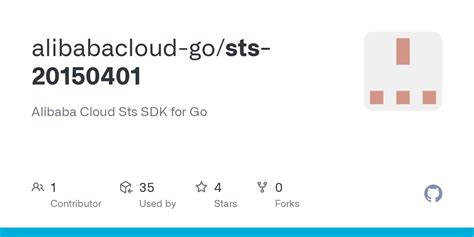 Github Alibabacloud Go Sts Alibaba Cloud Sts Sdk For Go