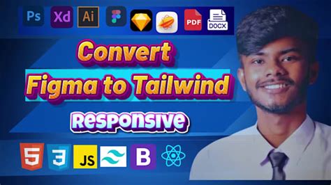 convert figma to tailwind css psd to tailwind with reactjs by hello