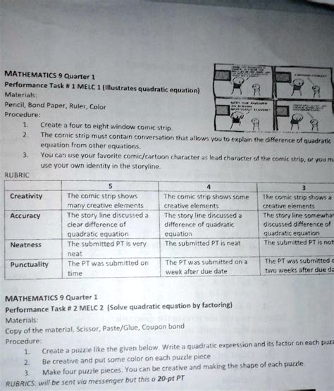 SOLVED PA HELP PO DITO G9 PO BAKA NMN PO MATHEMATICS 9 Quarter 1