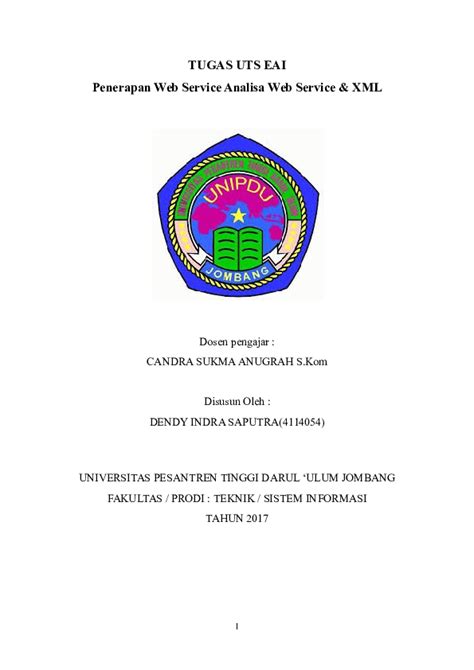 Doc Penerapan Web Service Analisa Web Service And Xml