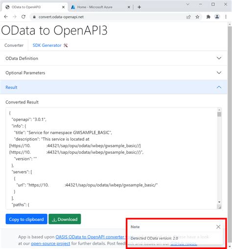 Open Your Sap Odata Apis For Some Swagger Or How Sap Community