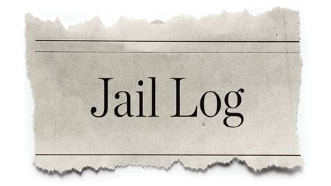 Jail Log The Tribune