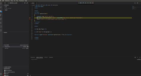 Vscode 运行和调试 Javascript 代码 Vscode Run And Debug Javascript Code