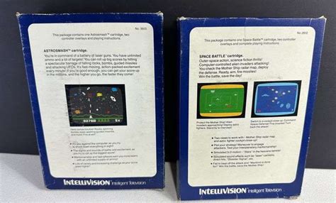 Mattel Intellivision Game Lot Cartridges Auction Ohio