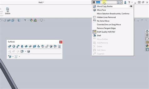 Solidworks S Key Shortcut Toolbar Tutorial Innova Systems