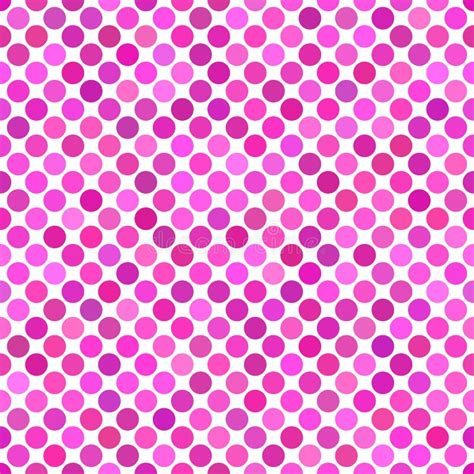 Pink Repeating Dot Pattern Vector Winter Background Illustration Stock Vector Illustration
