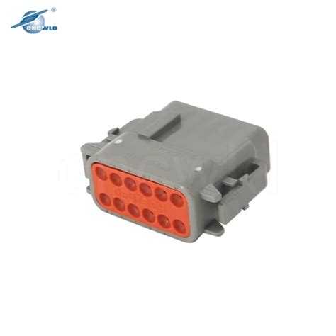 12 Pin Female Dt04 12s Dt Series Waterproof Deutsch Automotive Connector 12 Pin Connector And