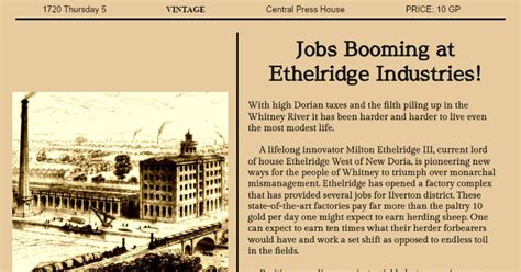 Newspaper For A Campaign Im Starting Rdnd
