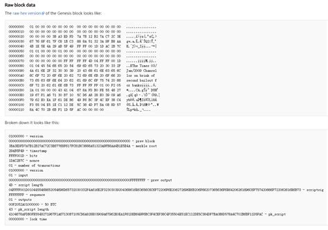 Ethereum Blockchain Block Raw Data In Brief 关注网络安全动态，追求心中的向往