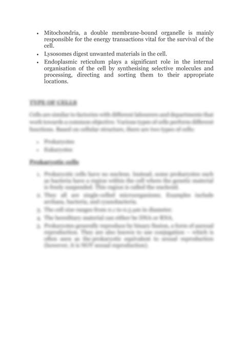 Solution Cell Structure Type Funtion 1pdf Studypool