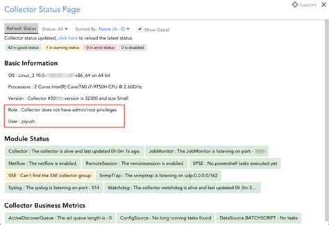 migrating collector from root to non root user logicmonitor