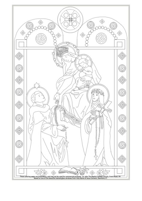 Catholic Mom Coloring Pages