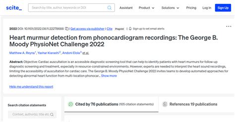 Heart Murmur Detection From Phonocardiogram Recordings The George B Moody Physionet Challenge 2022