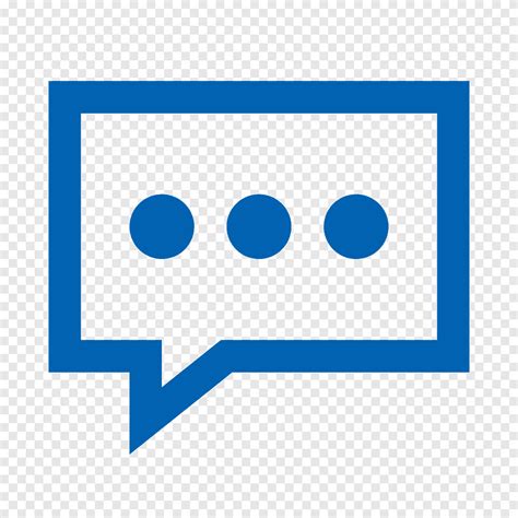 Computer Icons Video Information Bubble Set Blue Angle Png Pngegg