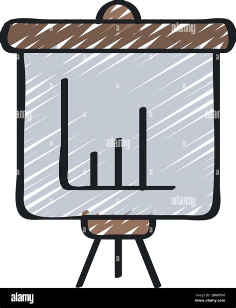 Data Presentation Icon Stock Vector Image And Art Alamy