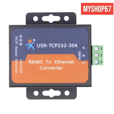 Jual Usr Tcp232 304 Serial Rs485 To Tcpip Ethernet Server Converter