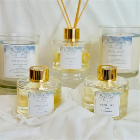 Fresh Linen Reed Diffuser Bougie Scents And Fragrances