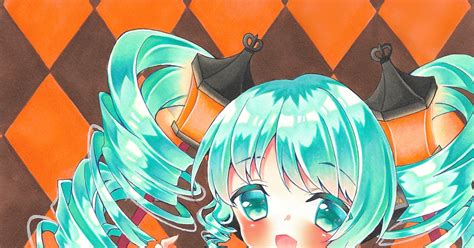 Vocaloid ランプミク 猫月みらいのイラスト Pixiv