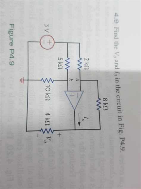 Solved Find The V0 And I0 In The Circuit In Fig 49