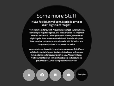circular css tabs by luca8link codecanyon