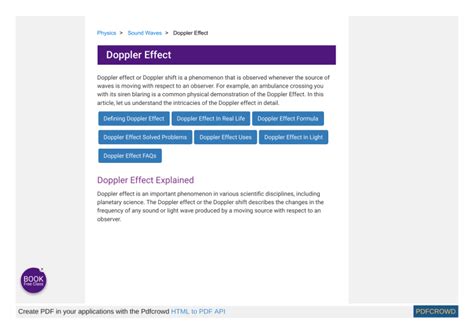 Doppler Effect Sound Light Waves Explained