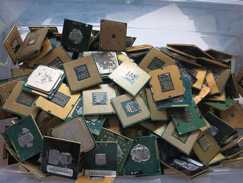 1 Lb Mixed Pinned Pinless Cpu Processors For Scrap Gold Recovery Ebay