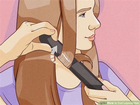 Easy Ways To Curl Layered Hair WikiHow