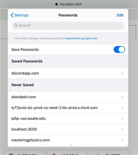 Chrome Username Password Autofill Only Wo Apple Community