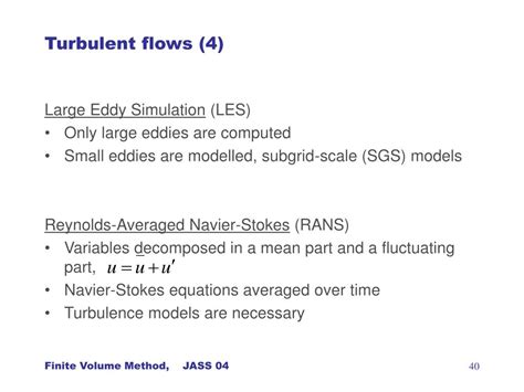 PPT Introduction To Numerical Simulation Of Fluid Flows PowerPoint Presentation ID